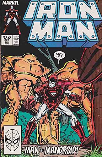 Iron Man #227 (1988) Donald Trump 1st Appearance in Marvel Comics: Don ...