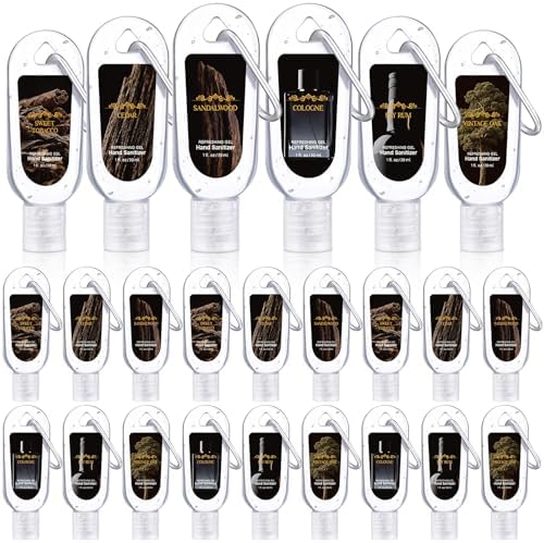 Amazon.com: Sacubee 24 Pack Scented Hand Sanitizers Keychain Gift for ...