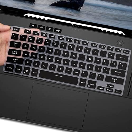 Keyboard Cover for 2023 2022 ASUS ROG Zephyrus G14 GA402, Zephyrus M16 ...