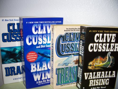 Dragon, Treasure, Valhalla Rising and Black Wind (Four Dirk Pitt Novels ...