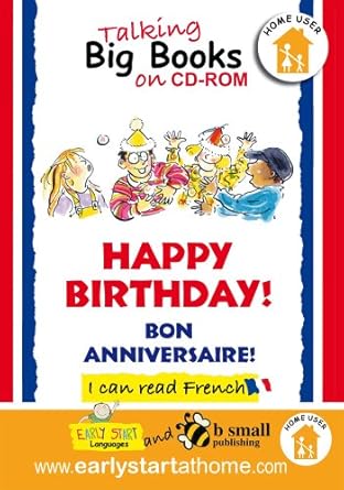Happy Birthday (Bon Anniversaire): Talking Big Books in French: Amazon ...