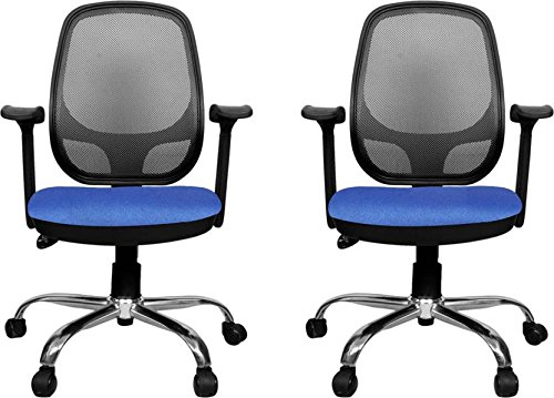 RAJPURA 802 Medium Back Revolving Chair with Push Back Mechanism in ...