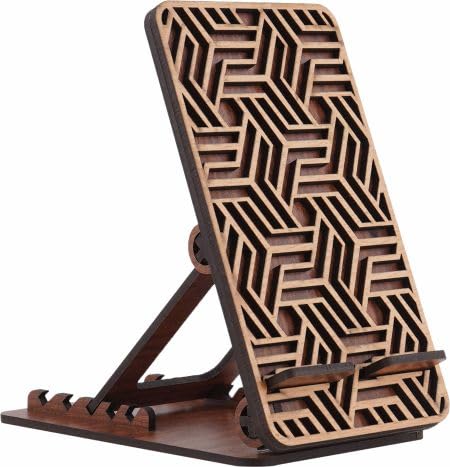 Craftzo Premium Wooden Mobile Stand/Mobile Holder/Dock Station with ...