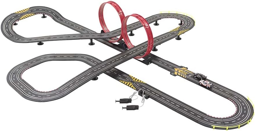 Amazon.com: Artin Super Loop Speedway Slot Car Racing Set Slot Car Set ...