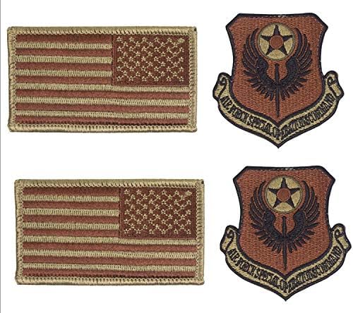 Amazon.com: Air Force Arctic Tab Spice Brown Patch- 2 Pack (Military ...