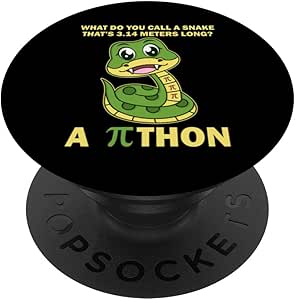 Amazon.com: Python Pithon Pi 3 14 Symbol Funny Math Teacher Pi Day ...