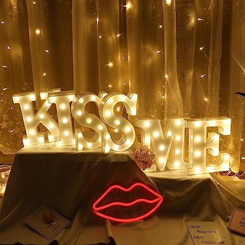 Party Propz Marquee Alphabet Light Letters (S)- 1pc | Led Name Light ...