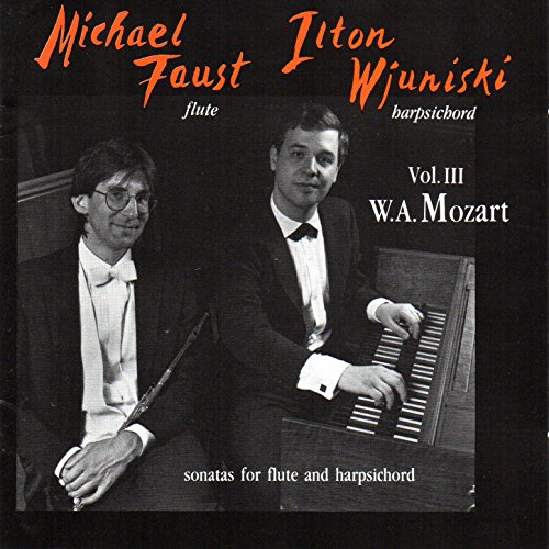 Amazon.com: Mozart: Sonatas for Flute and Harpsichord, Vol. 3 : Michael ...