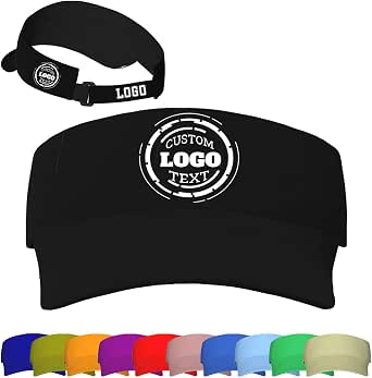 Bluk Custom Visor Hat for Men Women Customized Sun Visor Caps Design ...