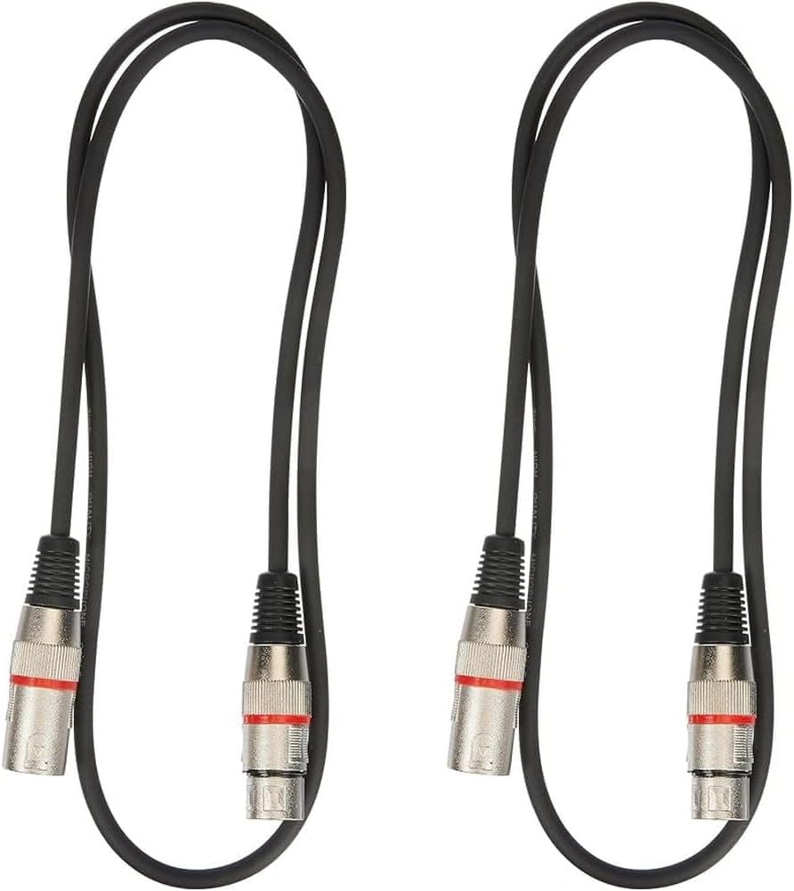 Stagg SMC1 RD S-Series Microphone Cable, Red, 1 m (Pack of 2) : Amazon.co.uk: Musical ...
