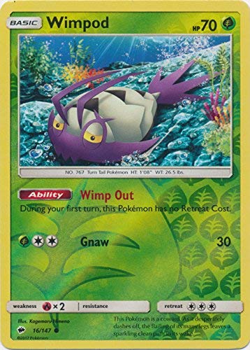 Wimpod - 16/147 - Common - Reverse Holo : Amazon.in: Toys & Games