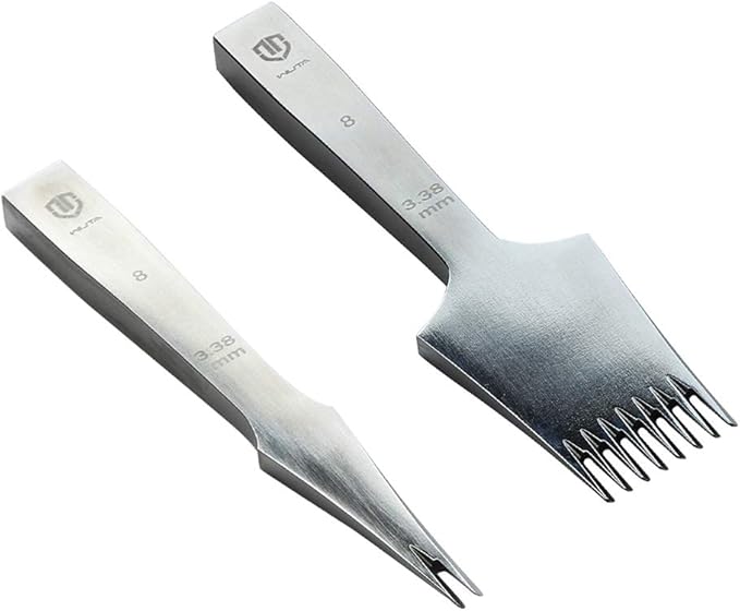 Amazon.com: WUTA Sharp Pricking Iron French Style Leather Chisel All ...
