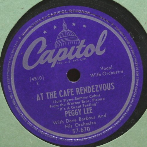 Peggy Lee with Dave Barbour and his Orch - You Can Have Him b/w At The ...