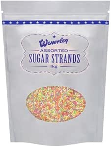Waverley Assorted Sugar Strands 1kg : Amazon.co.uk: Grocery