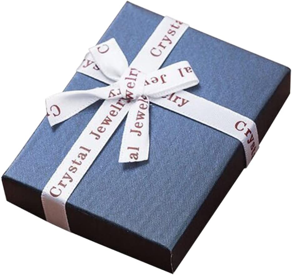 Amazon.com: KUYYFDS Jewellery Box Paper Boxes Rectangular Jewelry ...