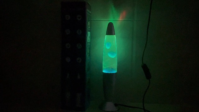 Watch Dalavalampa LED Color Changing Liquid Motion Lamp Blue on Amazon Live