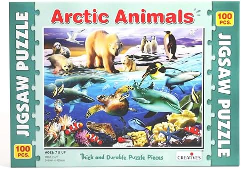 Buy Creative's Arctic Animals Puzzles | Jigsaw Puzzles for Kids | Eye ...