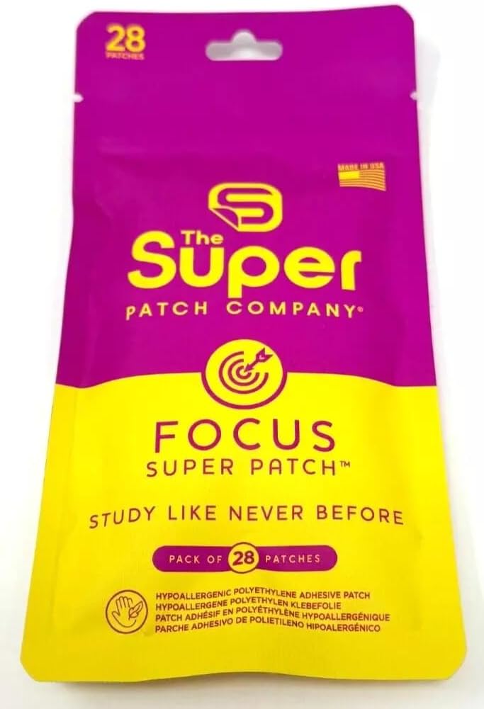 Amazon.com: The Super Patch Company Focus Super Patch, Study Like Never ...