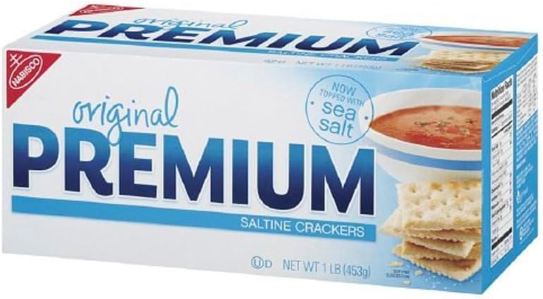 Amazon.com: Premium Original Mini Saltine Crackers, 11 oz