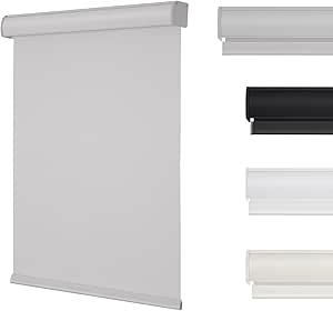 Amazon.com: Changshade Custom Size100% Blackout Cordless Roller Shades Thermal Insulated UV ...