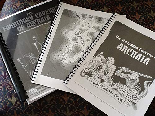 The Forbidden Caverns of Archaia - A Classic Fantasy Megadungeon (OSR ...