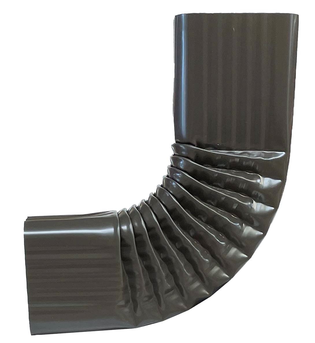 Amazon.com : Gutterworks 90 Degree Aluminum Downspout Gutter Elbow ...