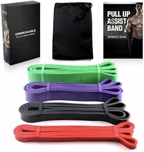 Amazon.com: Fitness Insanity Pull Up Assist Bands – Set of 4 – Heavy ...