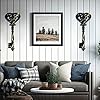 Amazon.com: Chunful 2 Pcs Keys Wall Decor Large Skeleton Key Sign ...