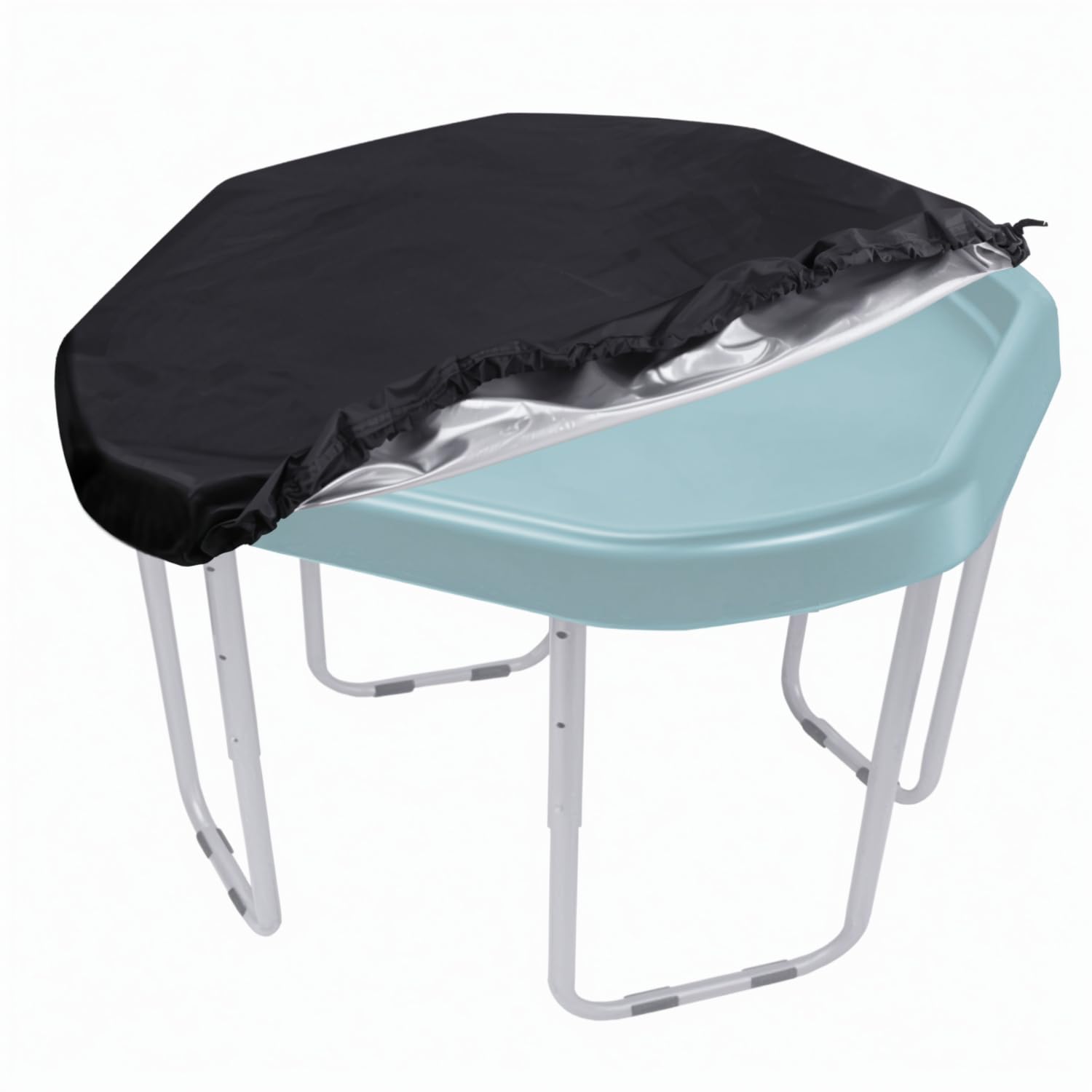 YUJHON Tuff Tray Cover, Sand Water Pit Tuff Tray Table Cover with ...