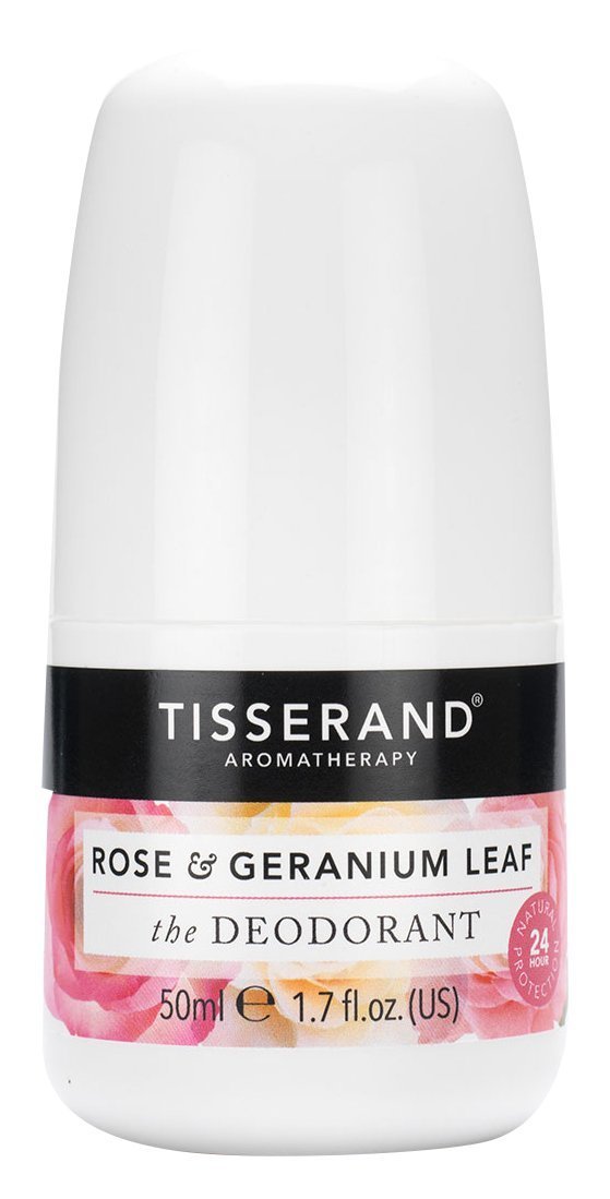 Amazon.com : Tisserand Deodorant Rose & Geranium Leaf 50ml : Health ...