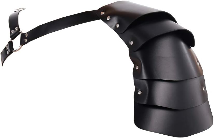 Amazon.com: ClearUmm Leather Single Shoulder Cover Cape Belt Cosplay ...