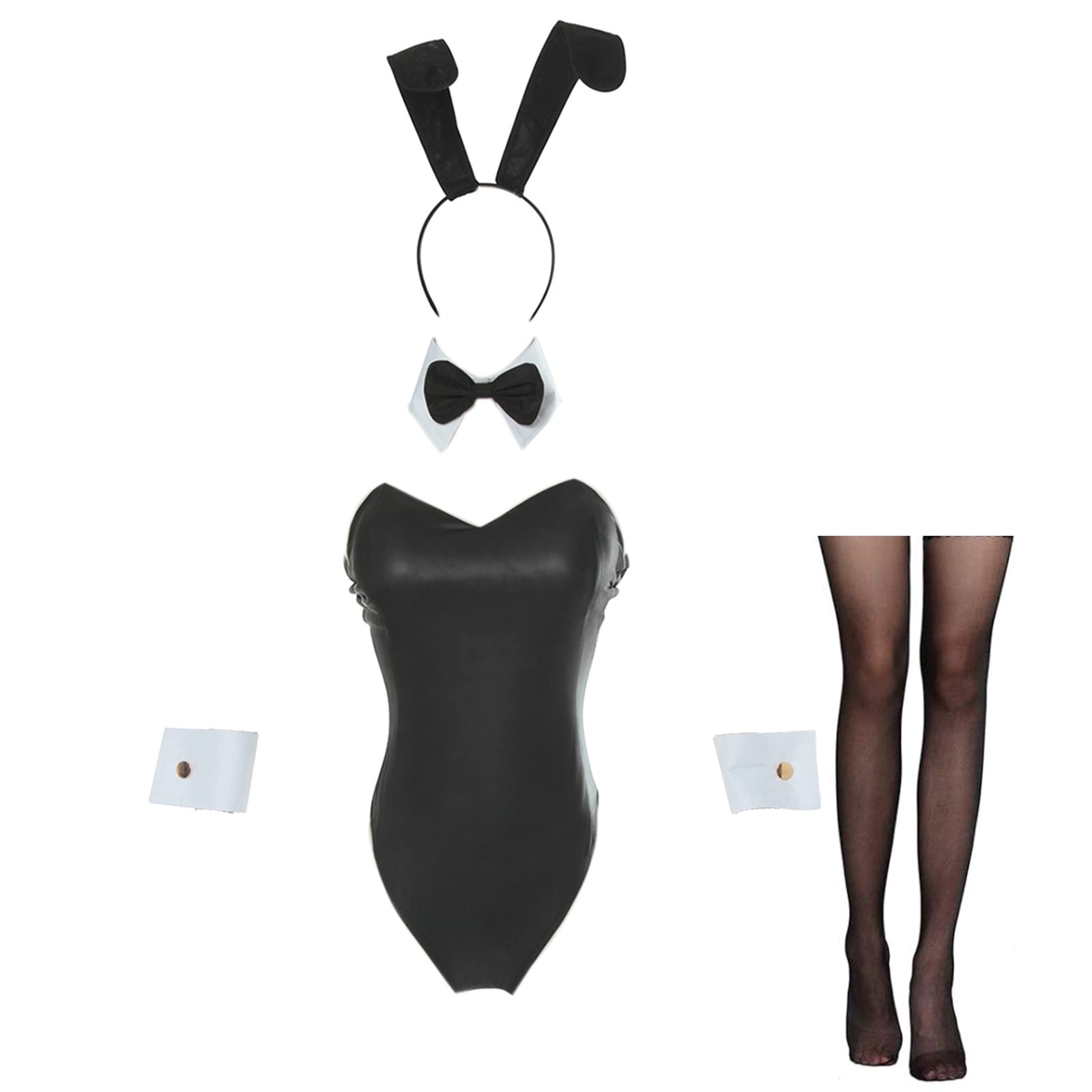 Buy Bunny Suit Bunny Girl Cosplay Outfit Senpai Maid Anime Costume ...