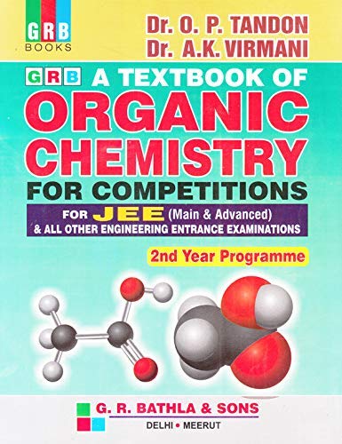 Buy GRB A Textbook of Organic Chemistry Vol. 2 for JEE (Main & Advanced ...