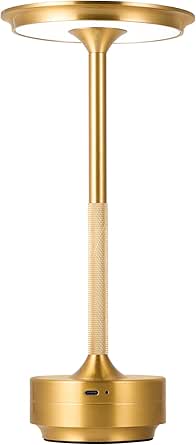 baishezhuan Rechargeable Cordless LED Table Lamps Touch Sensor Light, 3 ...