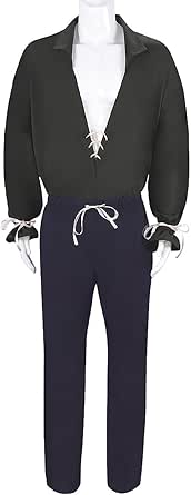 Amazon.com: Zasveom Elden Ring Prisoner Costume Adult Men Prisoner ...