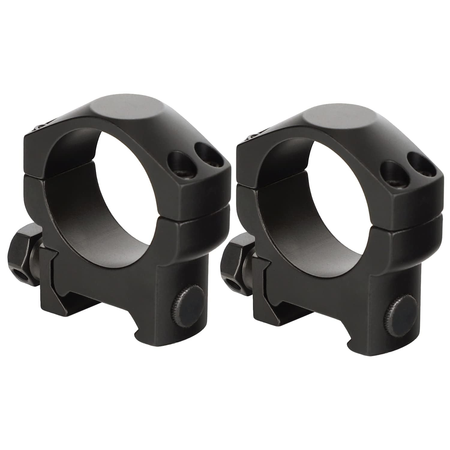 pusina Rifle Scope Mounts Rings 30 mm Low Profile Picatinny fits 30mm ...