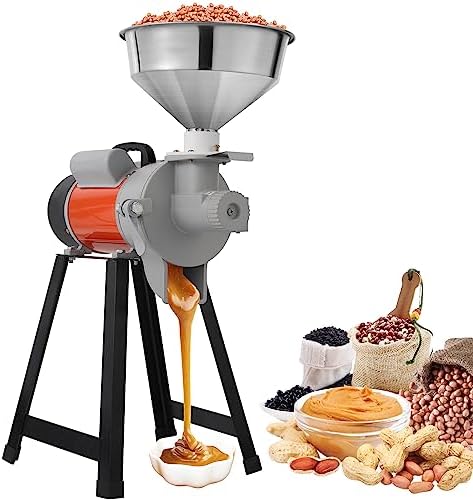Amazon.com: Srutueo Electric Peanut Butter Maker Machine,Sesame Sauce ...