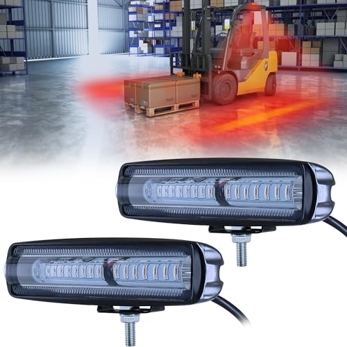 Snapklik.com : LED Forklift Light 2 Pack Warehouse Warning Light Truck ...