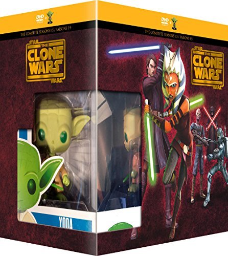 Amazon.com: Star Wars: The Clone Wars (Complete Seasons 1-5) - 22-DVD ...