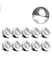 Partsam 2 Pcs 3" Inch Round Navigation Light Polished Boat Marine LED ...