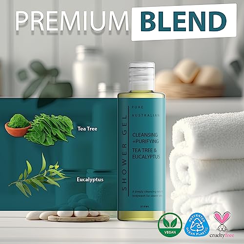 Australian Pure Tea Tree and Eucalyptus Shower Gel – BigaMart