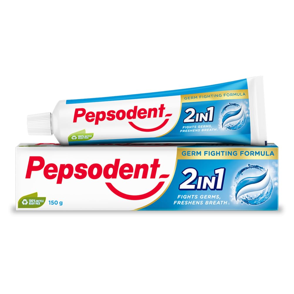 Buy Pepsodent 2-in-1 Toothpaste 80G |First in India Paste + Gel formula ...