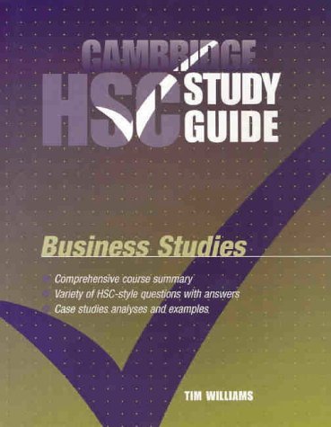 Cambridge HSC Business Studies Study Guide (Cambridge HSC Study Guides ...