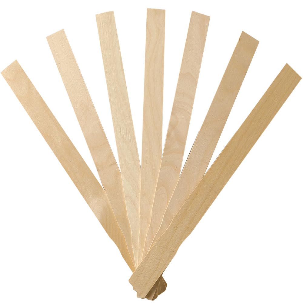 Snapklik.com : 25 Pack Paint Stir Sticks, 12 Inch Wooden Paint Crafts ...