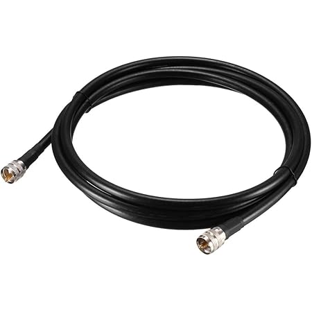 Amazon.com: uxcell RG8/U Coax Cable with Pl-259 Male Connectors for CB/Ham Radio 3.048m/10ft ...