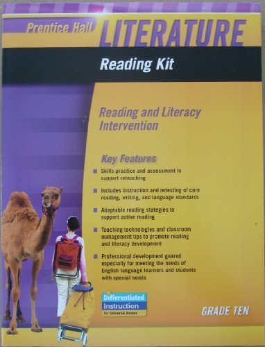 Amazon.com: PRENTICE HALL LITERATURE 2010 READING KIT: READING AND ...