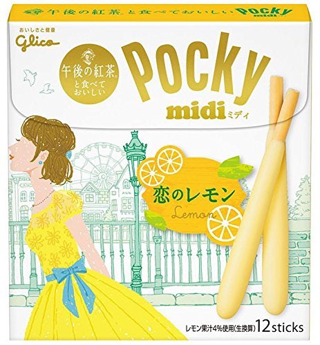 Amazon.com : Pocky Midi - Lemon Flavor Stick Snack : Grocery & Gourmet Food