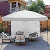 Amazon.com : 8x8 Canopy Replacement Top Outdoor Tent only Silver Coated ...