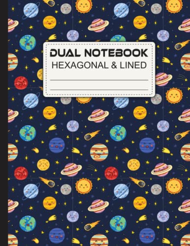 『Dual Notebook Hexagonal & Lined: Jupiter Planet Graphic Useful ...