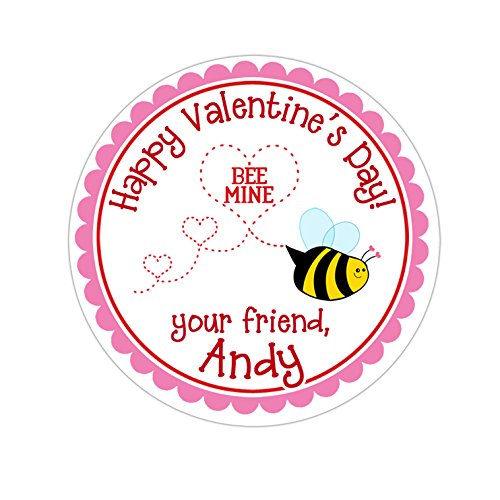 Amazon.com: Personalized Customized Valentine's Day Gift Stickers ...